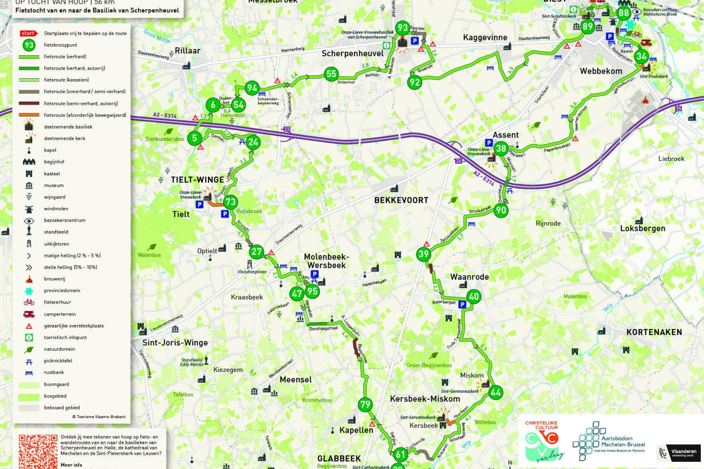 Fietsroute 'Op tocht naar Hoop' - Scherpenheuvel | Bezoek de Merode
